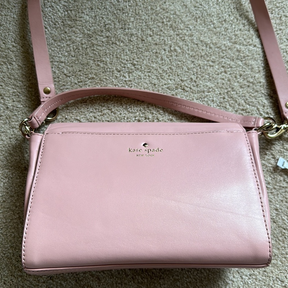 Limited Edition Kate Spade Leather Crossbody Bag - Gem